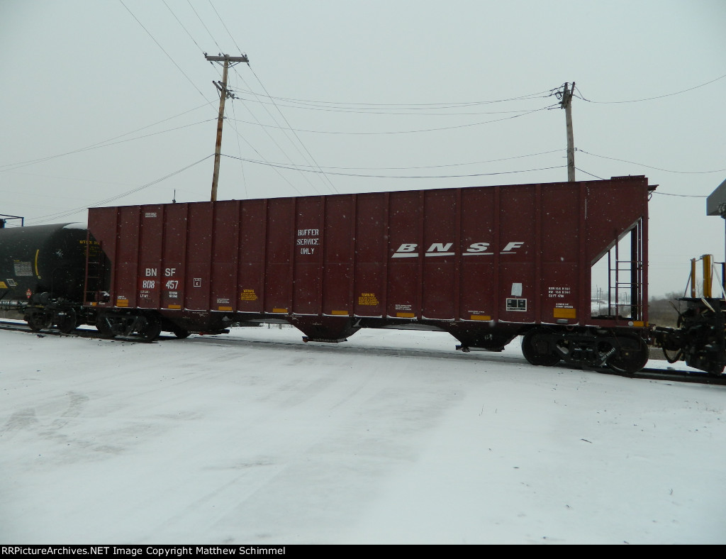 BNSF FMC Buffer Car